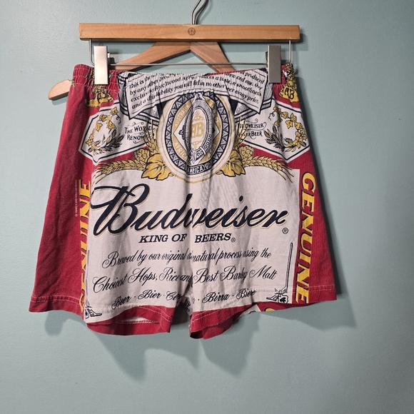Budweiser | Shorts | Vintage 202 Budweiser Cotton Mens Lounge Shorts ...
